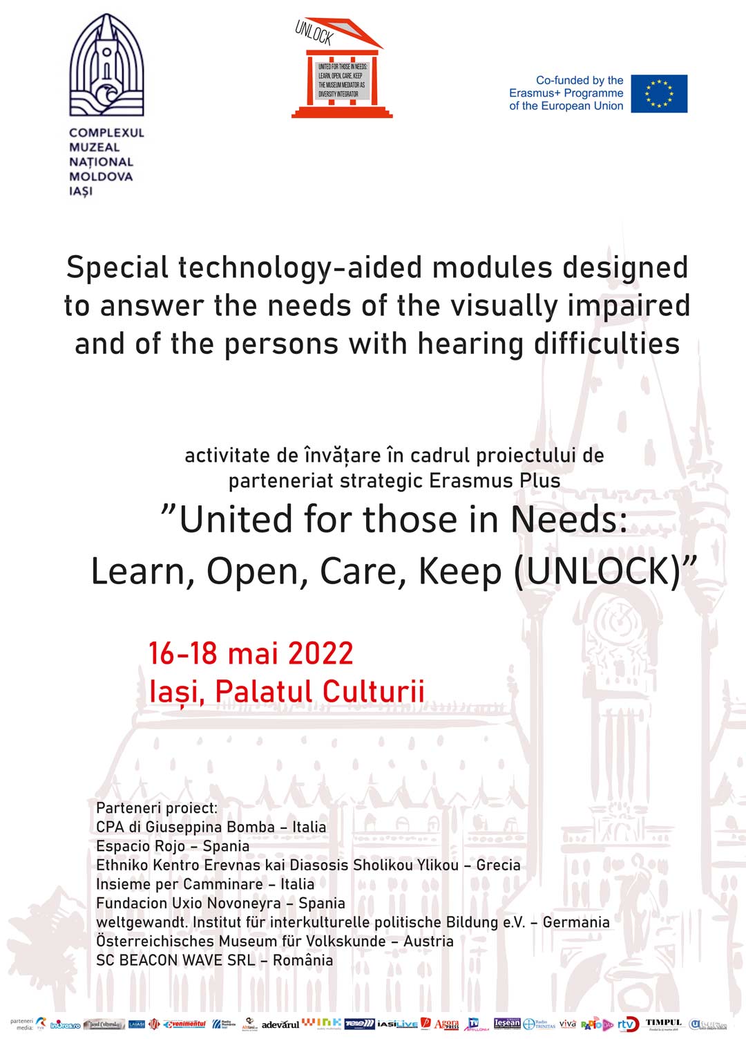 Eveniment UNLOCK „United for those in Needs: Learn, Open, Care, Keep ...